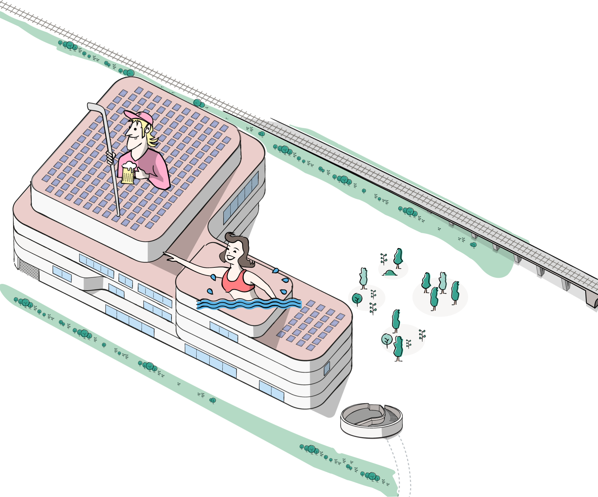 Centre sportif - Malley Centre